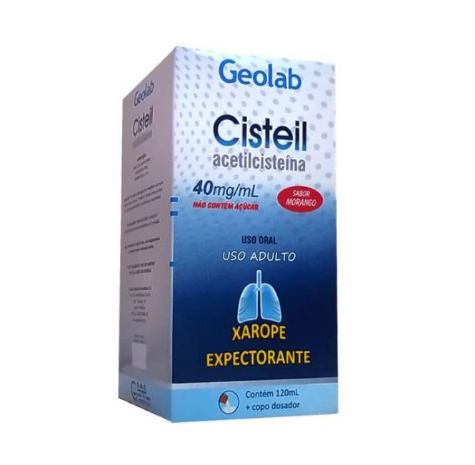 Preço de Cisteil 40mg Xarope Adulto 120 Ml nas melhores farmácias